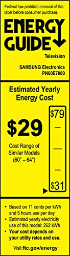 Amazon.com: Samsung PN60E7000 60-Inch 1080p 600 Hz 3D Ultra Slim Plasma ...
