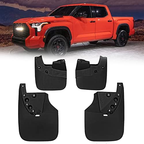 Amazon.com: 4pc Set Mud Flaps for 2022 2023 Toyota Tundra Accessories ...