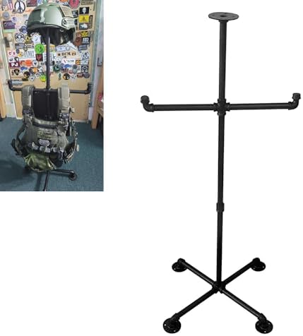 Amazon.com: WANLIAN body armor stand - Tactical Vest Hanger for Police ...