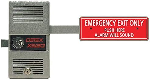 DETEX Corporation Emergency Exit Alarm Cover Cylinder Lock Keys DT018 ...