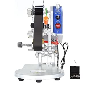 Pack G Manual Batch Coding Machine with Brass Letter Set | Print Batch ...