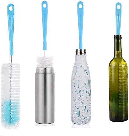 ALINK 17in Extra Long Bottle Cleaning Brush Cleaner for Washing Narrow ...