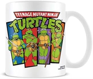 Amazon.com: Teenage Mutant Ninja Turtles Coffee Mug (Classic Character ...