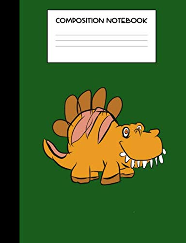 Composition Notebook: Scary Cute Dinosaur Illustration Mania Epic ...