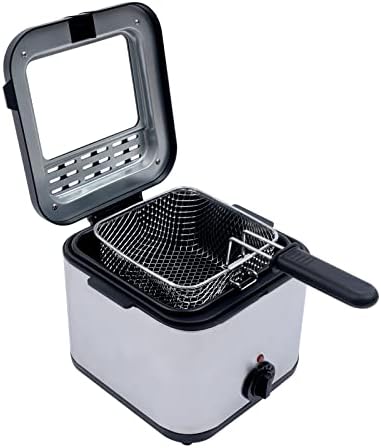Amazon.com: Deep Fryer 1000W Mini Electric Fryer with Overheating ...