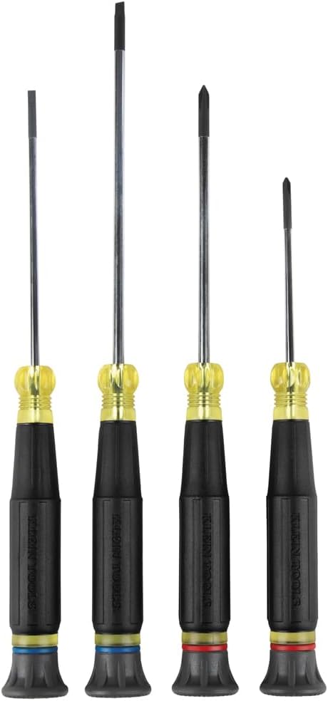 Amazon.com: Klein Tools 85484 Screwdriver Set, Made in USA, Mini ...
