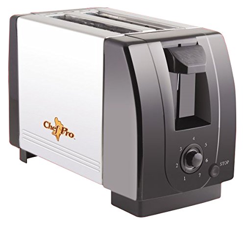 Buy Chef Pro CPT541 750-Watt Pop-up Toaster (Silver/Black) Online at ...