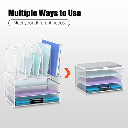 Snapklik.com : DALTACK Paper Desk Organizer, 3-Tier Letter Tray