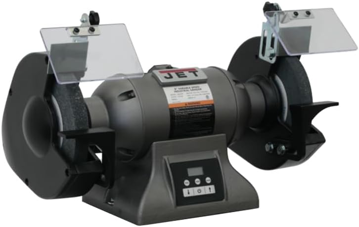 JET 8-Inch Variable-Speed Industrial Buffer, 1 HP, 1Ph 115/230V (Model ...