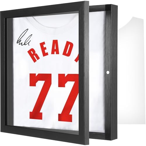 Amazon.com - T Shirt Display Frame, Black Imitation Wood T Shirt Frame ...