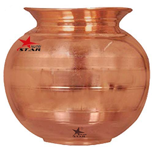 Buy Nutristar Copper Water Pot, Copper Matka/Ghada. Capacity 15 Liters ...