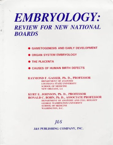Amazon | Embryology: Review for the New National Boards | Gasser ...