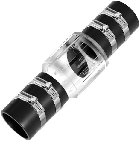 SURAIELEC 1-1/2" Check Valve, Upgraded Quiet Sump Pump Check Valve ...