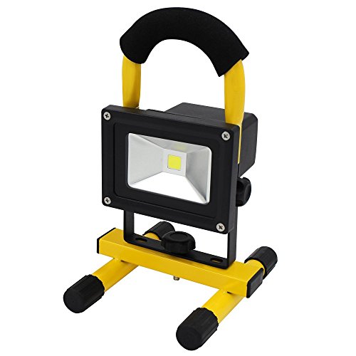 Portable Rechargeable Cordless LED Work Light Flood Light, Durable ...
