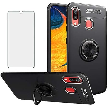 LeYi Galaxy A40 Case with Ring Holder Kickstand, Full Body Protective ...