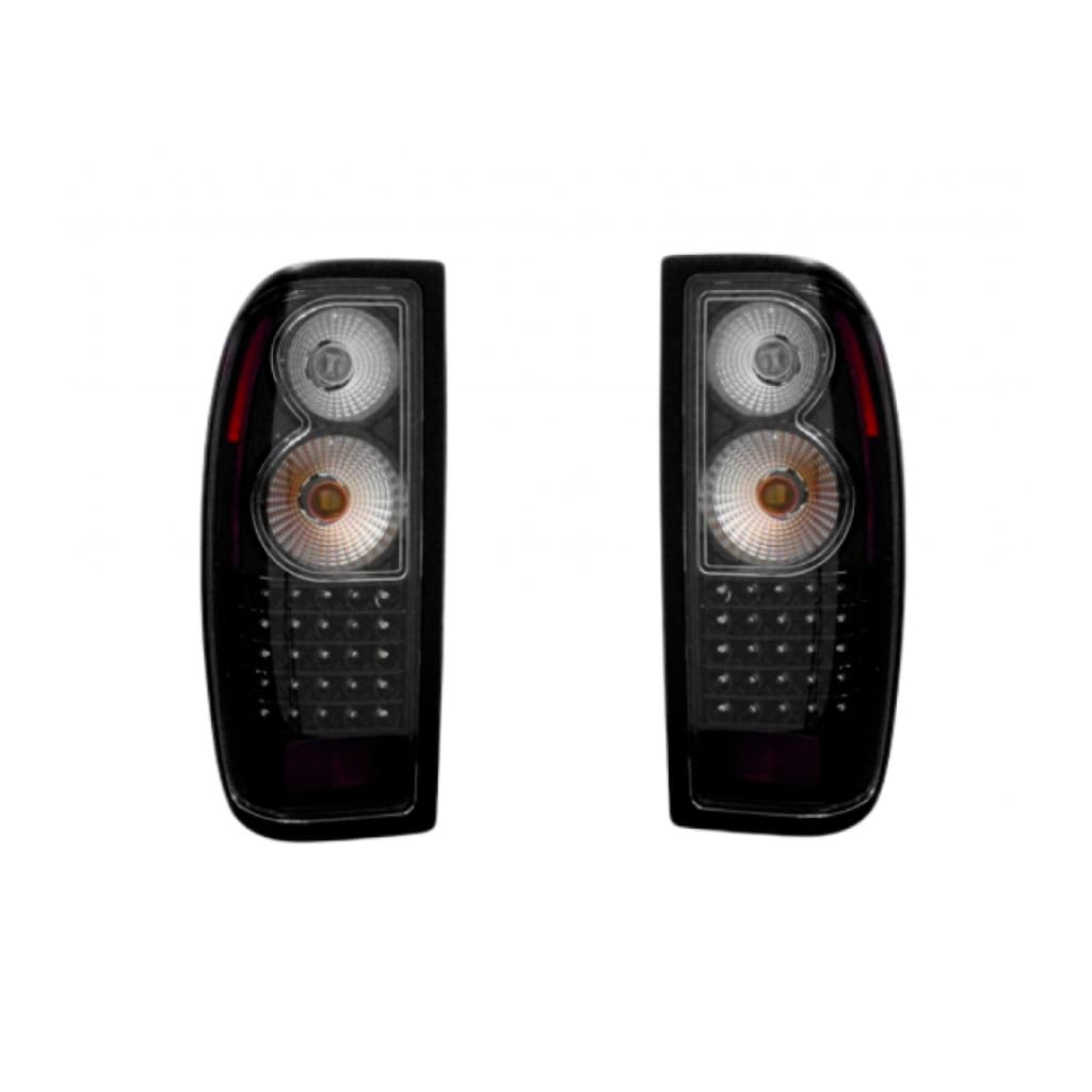 Amazon.com: For Nissan Frontier 1998-2004 Tail Light LED Black Driver ...
