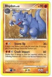 Amazon.com: Pokemon - Rhydon (60) - Diamond & Pearl : Toys & Games