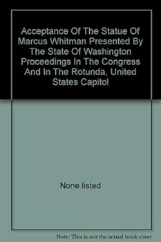 Acceptance Of The Statue Of Marcus... book by none listed