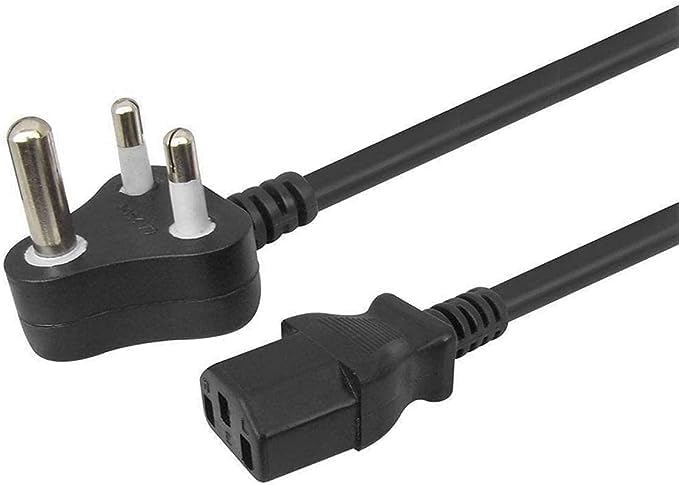 DEV Computer Power Cable Cord for CPU, Desktop PC, Monitor, SMPS and ...