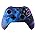 Amazon.com: eXtremeRate Blue Flame Faceplate Cover, Soft Touch Front ...