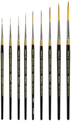 Amazon.com: KINGART Original Gold 9050 Script Liner Series, Premium ...