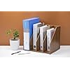 keivmlvt Handcrafted Wooden File Racks: Set of Desk Organizers, File ...