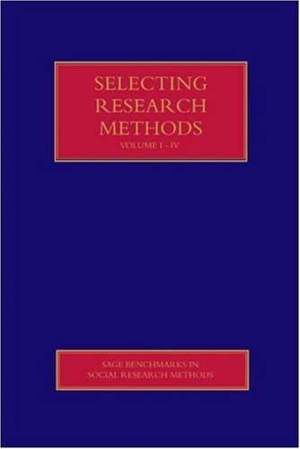 Amazon.com: Selecting Research Methods (SAGE Benchmarks in Social Research Methods ...