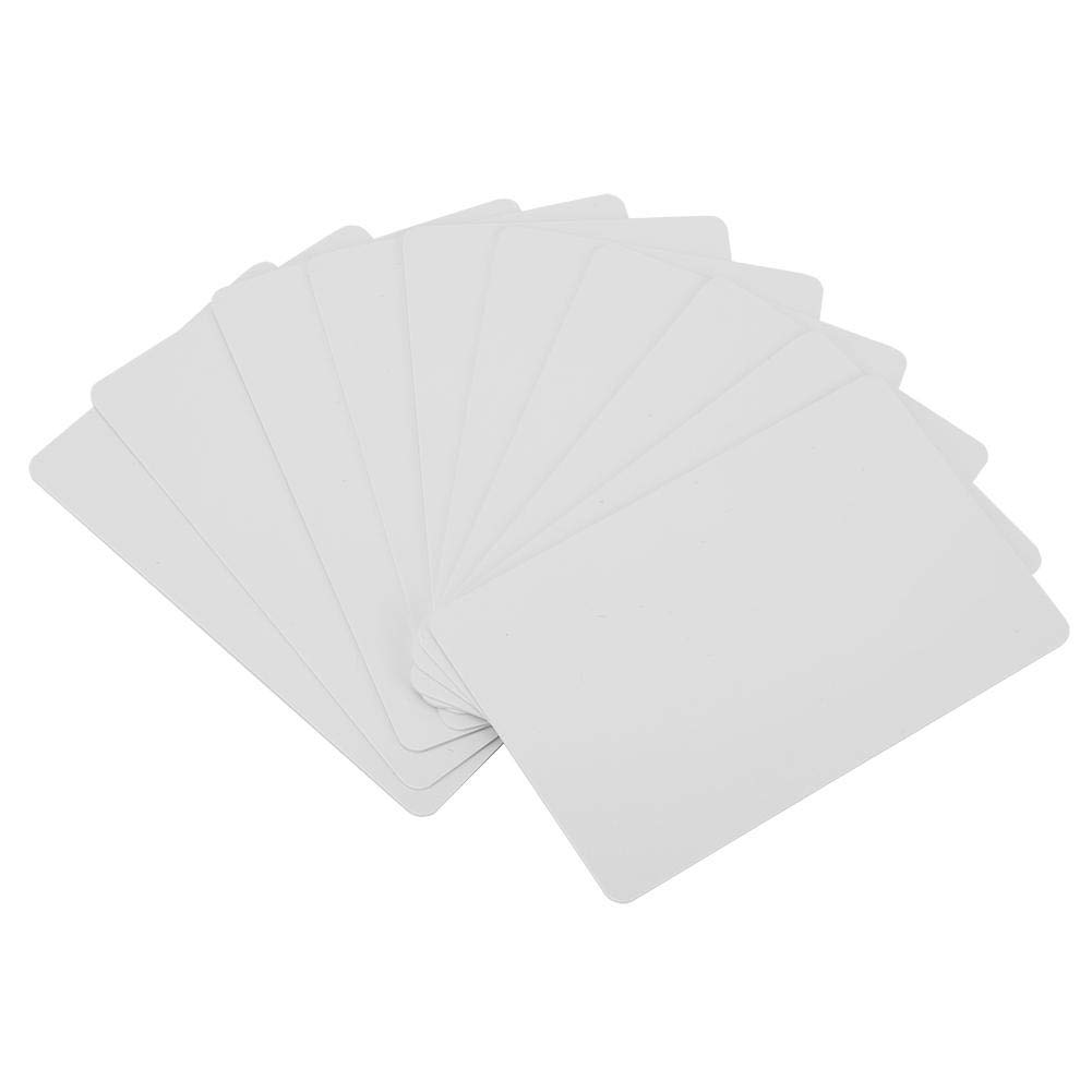NFC Smart White Card, 10Pcs NFC Contactless Smart White Card 13.56MHz ...
