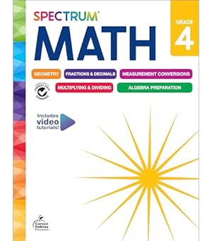 The IXL Ultimate 4th Grade Math Workbook, Activity Book for Kids Ages 9 ...