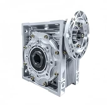 NMRV090 Round Flange Worm Gear Speed Reducer 19mm Input Bore 38mm ...