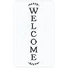 Amazon.com: Vinyl Art Decal - Vertical Welcome Decal Lettering Art ...