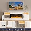 Amazon.com: VENDORZ TV Stand with Fireplace, 70 Inch Fire Places TV ...