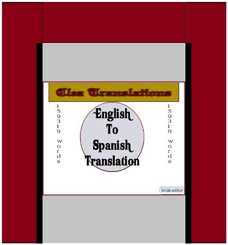 Amazon.com: English To Spanish Translation eBook : Translations, Clea ...