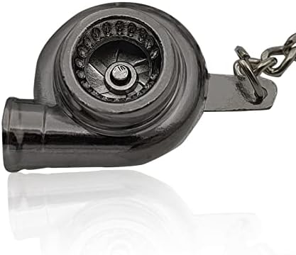 Amazon.com: Turbo Turbocharger Keychain- Key Chain Ring Spinning ...