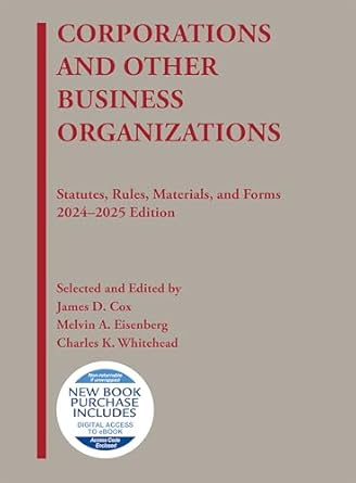 Amazon.com: Corporations and Other Business Organizations, Statutes ...
