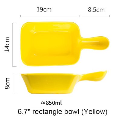 Candy Handle Baked Bowl Egg Salad Baked Baked Rice Pudding Dish ...