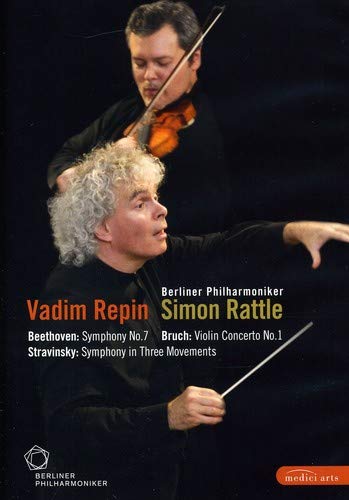 Amazon.com: Berliner Philharmoniker/Vadim Repin/Simon Rattle: Beethoven ...
