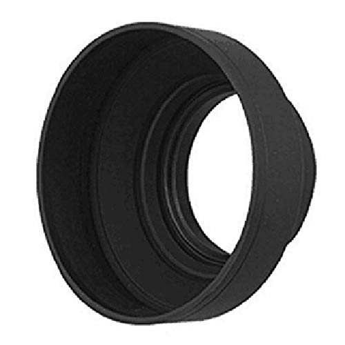 BIG BOOM® 58mm Three Way Soft Rubber Lens Hood for Digital Film Camera ...