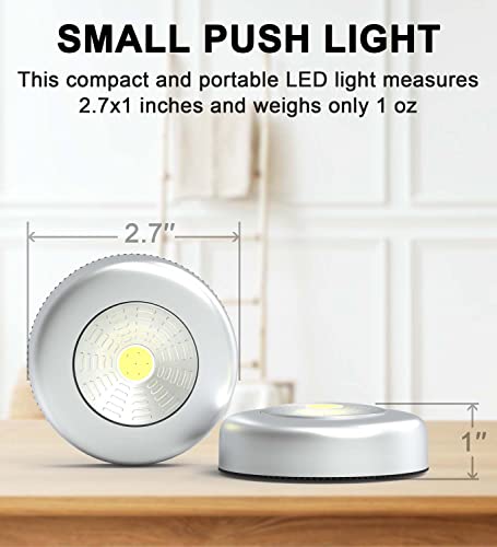 Snapklik.com : Tap Light Push Lights, 7 Pack Wireless Under Cabinet Lighting Puck Lights Push ...