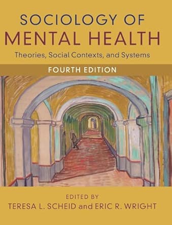 Amazon.com: Sociology of Mental Health: Theories, Social Contexts, and ...