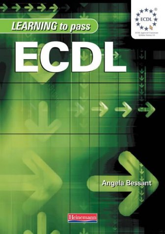 Learning to Pass ECDL: Amazon.co.uk: Angela Bessant: 9780435455774: Books
