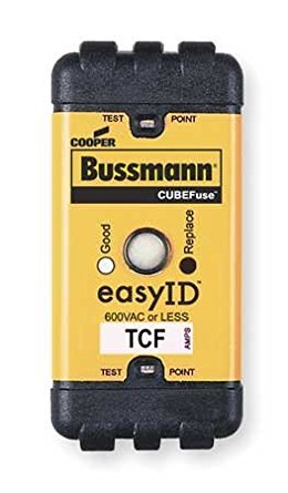 Eaton BUSSMANN 45A Time Delay Plastic Fuse with 600VAC/300VDC Voltage ...