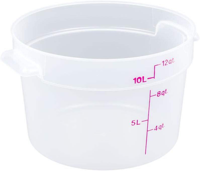 Amazon.com: Tiger Chef 12 Quart Commercial Grade Clear Food Storage ...