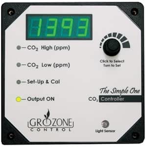 Amazon.com : Grozone SCO2 - Single output CO2 Controller 0-5000 ppm ...
