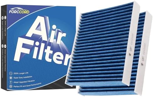Forccord 2-Pack HEPA Cabin Air Filters Fits for Mazda CX-9 Toyota RAV4 ...