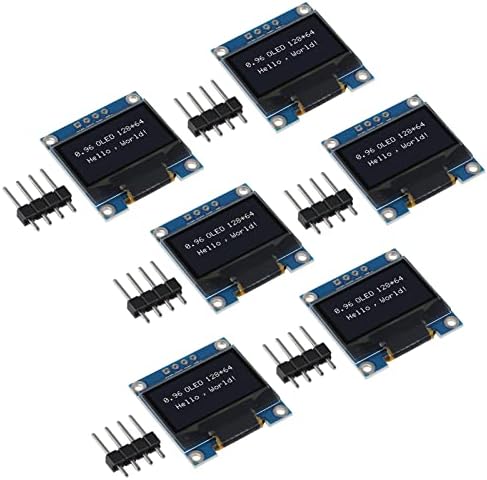 Amazon.com: IZOKEE 0.96'' I2C IIC 12864 128X64 Pixel OLED LCD Display ...