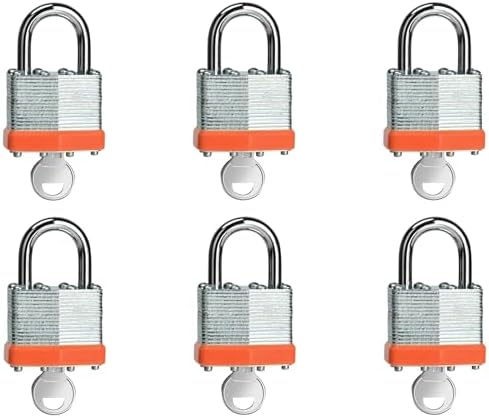 20 Pcs 25mm Solid Brass Mini Padlock Set Pad Locks w/ 2 Keys for Locker ...