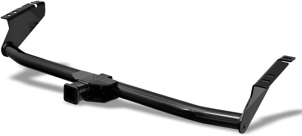 Amazon.com: Class 3 III Black 2" Receiver Tube Rear Bumper Trailer Tow ...