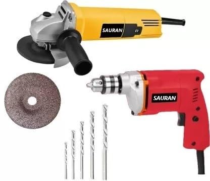 4 inch Heavy Duty Angle Grinder 100MM 850W With 10mm Drill Machine ...