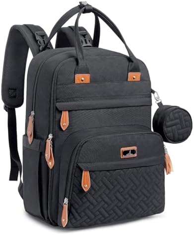Amazon.com: BabbleRoo Diaper Bag Backpack - Baby Essentials Travel Tote ...